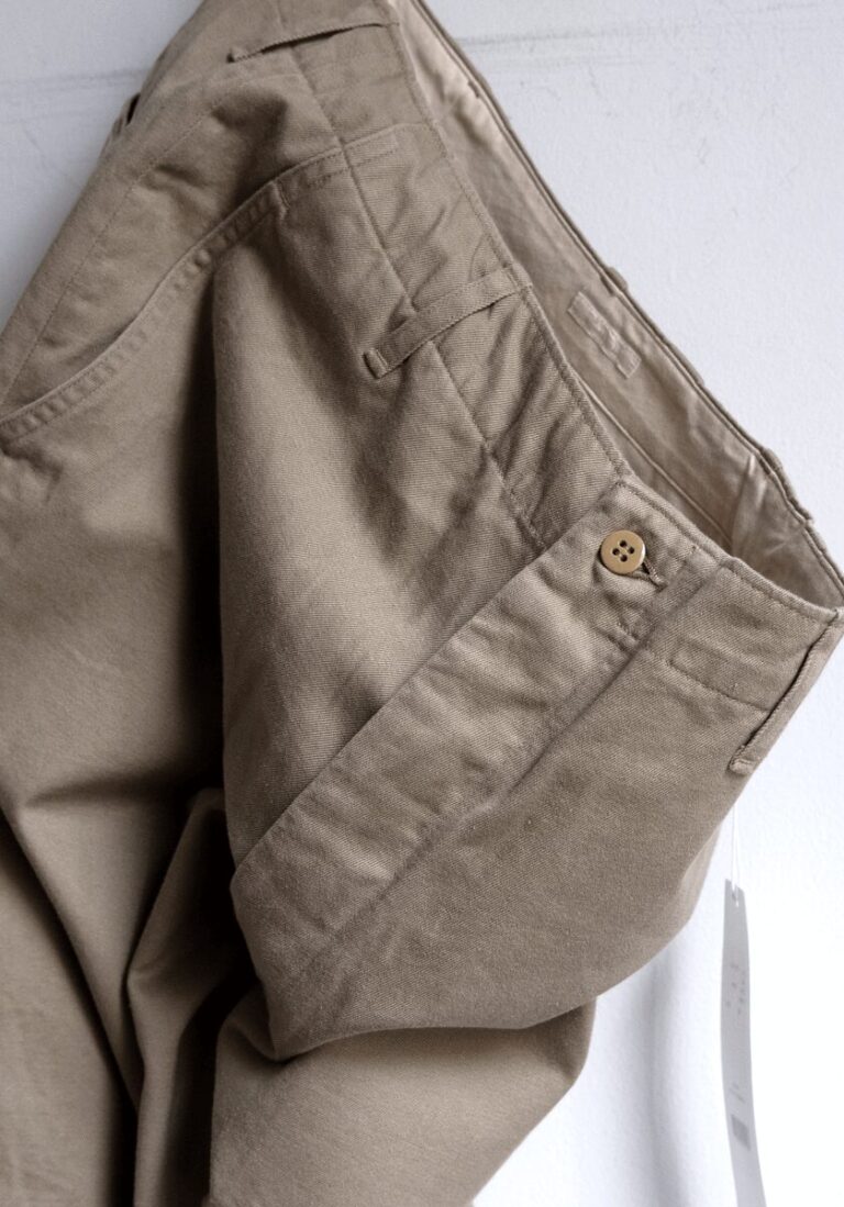 COMOLI KHAKI チノパンツ | 大阪心斎橋のメンズ洋服のセレクトショップ山口ストアー