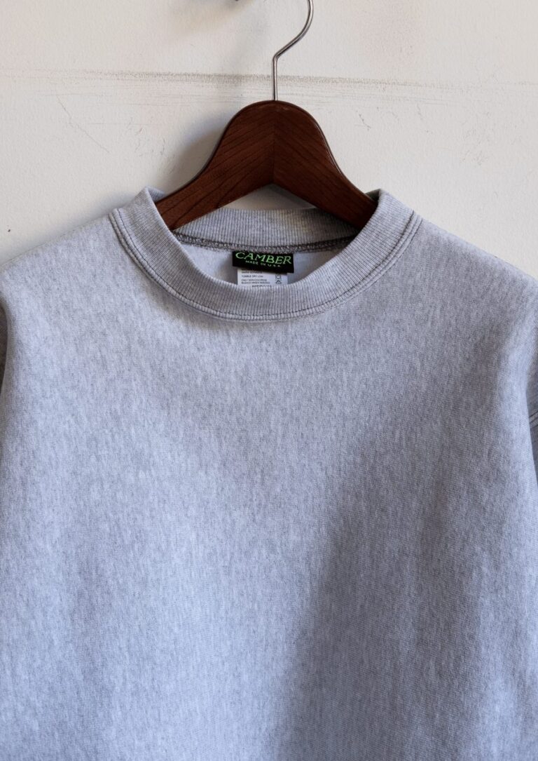 CAMBER #234 Cross-Knit Heavy Weight Sweat Shirt | 大阪心斎橋のメンズ洋服のセレクトショップ ...